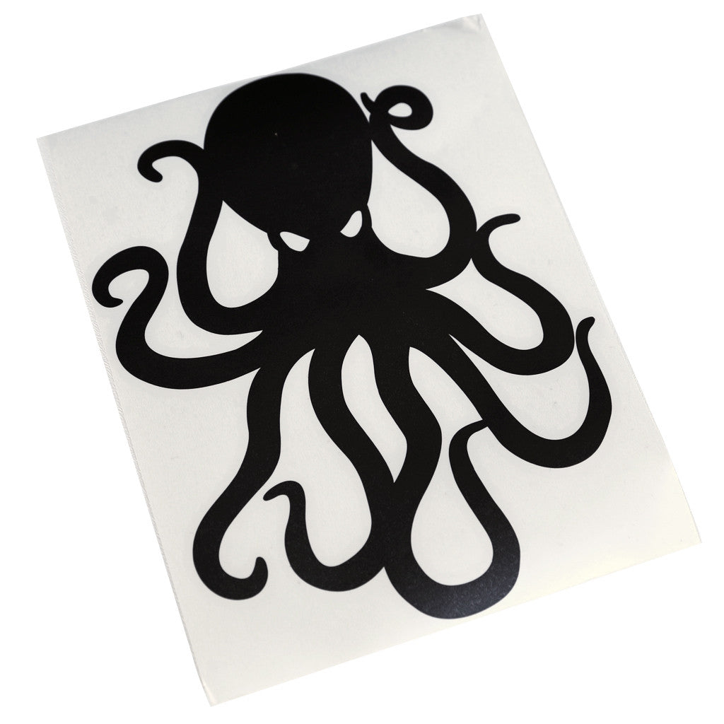 8" Vinyl Octopus Sticker – Hi My Name is Mark