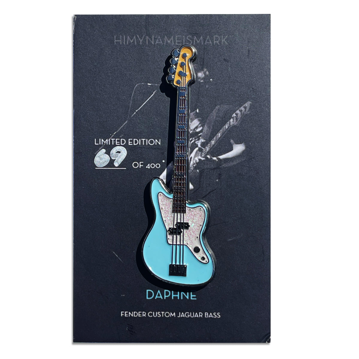 DAPHNE Enamel Pin – Hi My Name is Mark